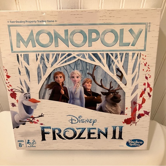 Hasbro | Toys | Hasbro Disney Frozen Ii Monopoly Game | Poshmark